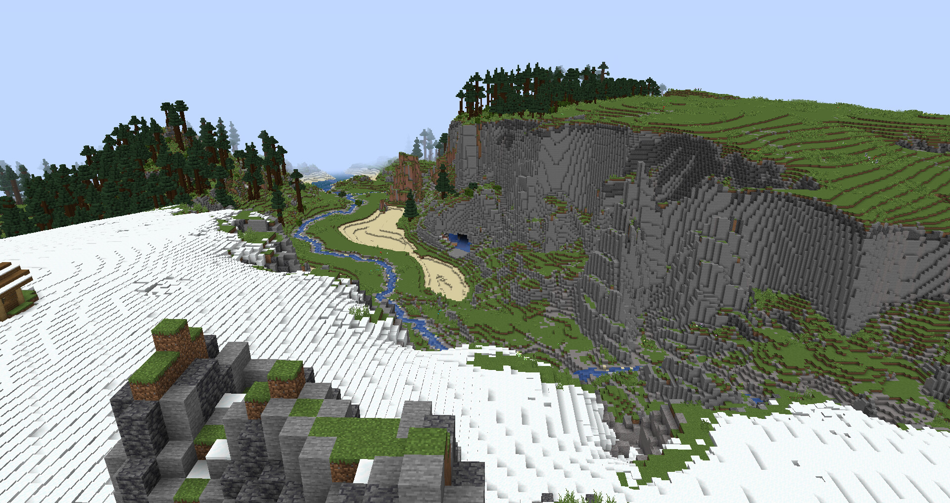 Oxardar - 1.18 Map, Cliffs, Glaciers and Alpine Mountains (Download, 4k ...