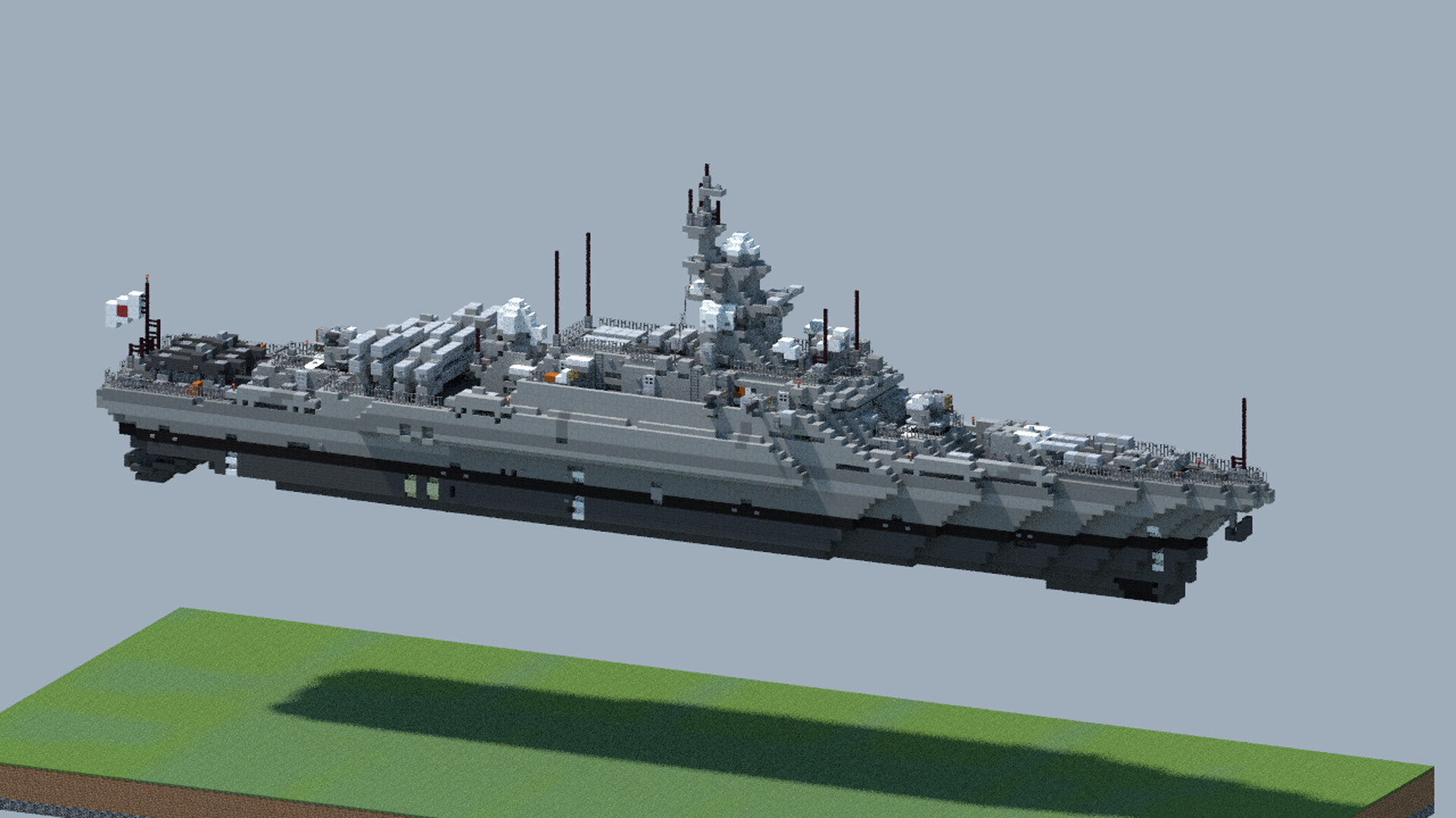 Hayate class Corvette [Fictional] Minecraft Map