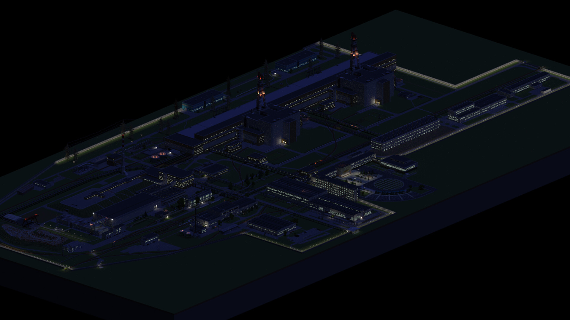 Ignalina Nuclear Power Plant Minecraft Map