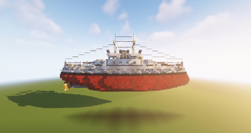 Fictional Pre-dreadnought III Minecraft Map