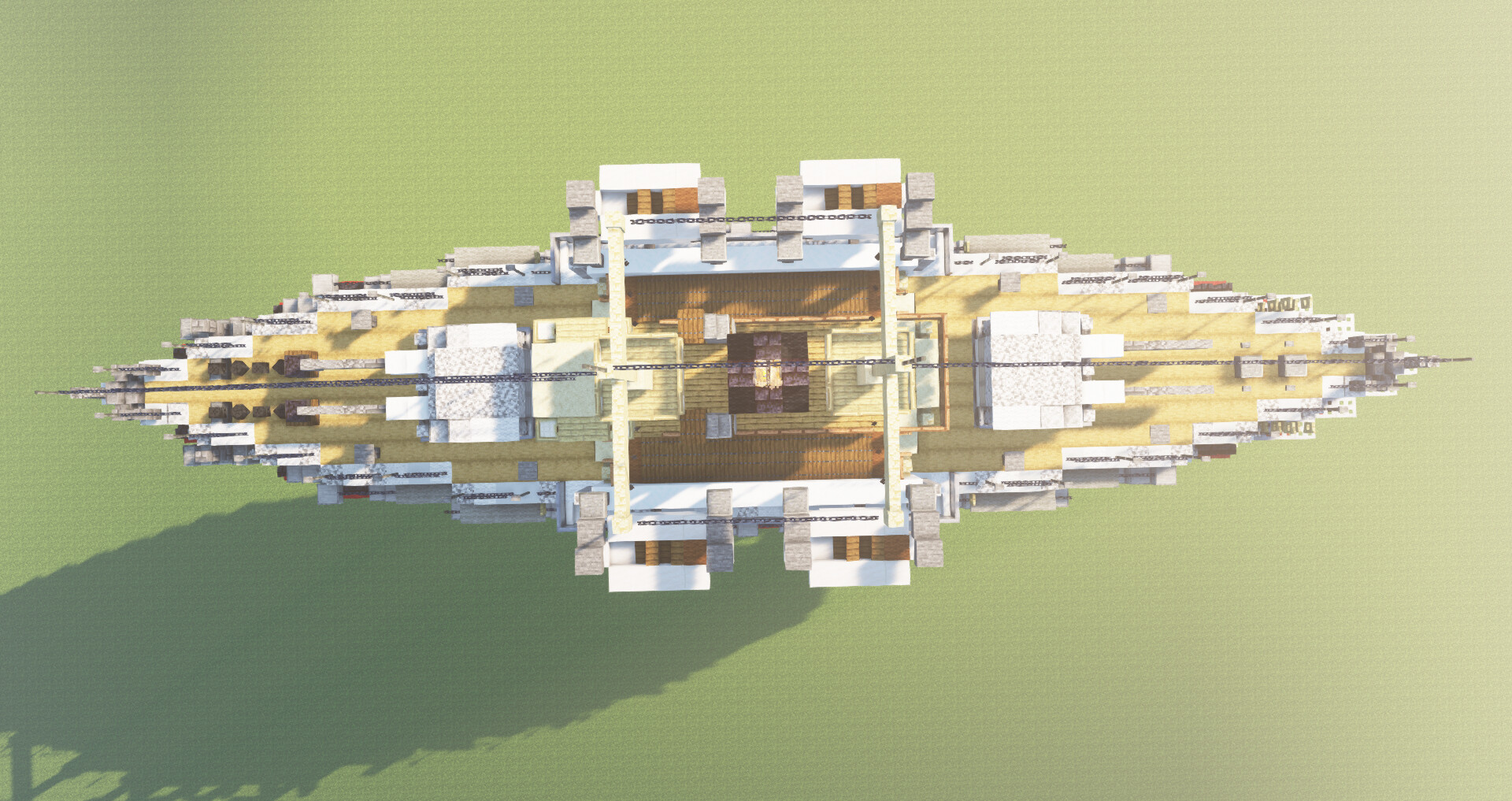 Fictional Pre-dreadnought III Minecraft Map