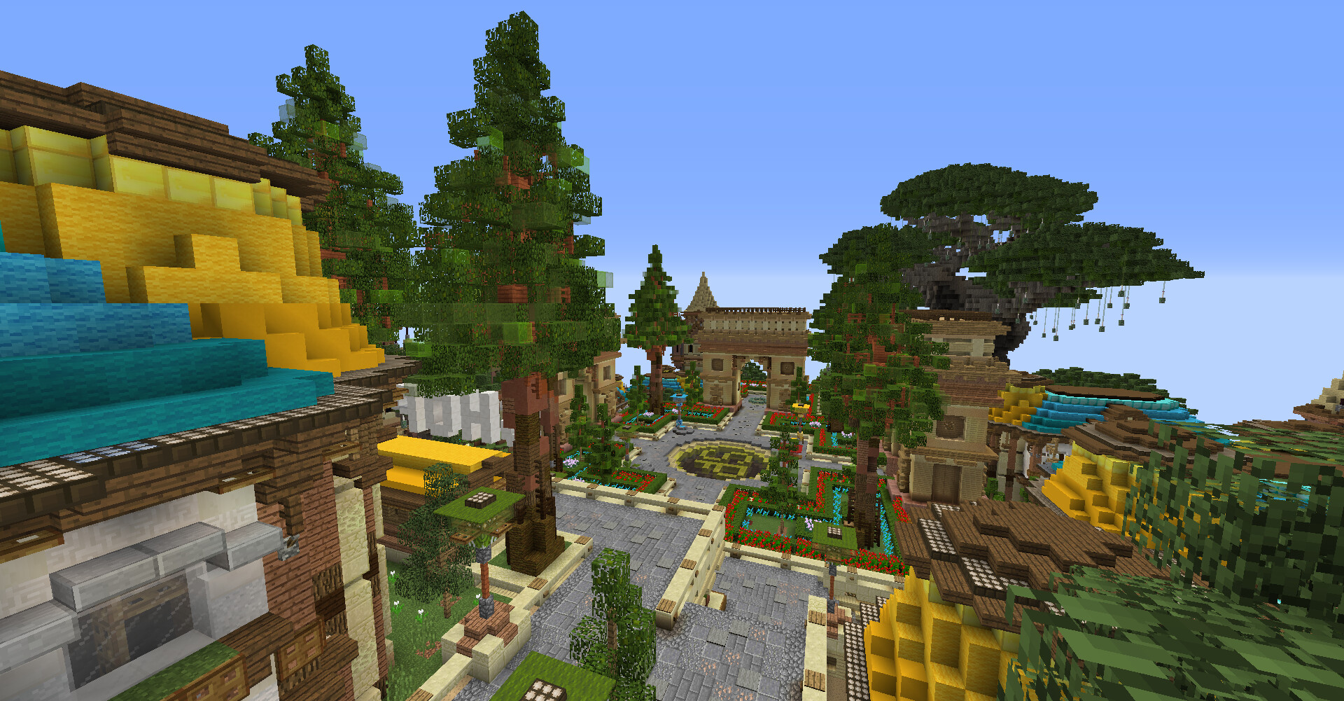 Survival spawn ~ [300х300] Minecraft Map