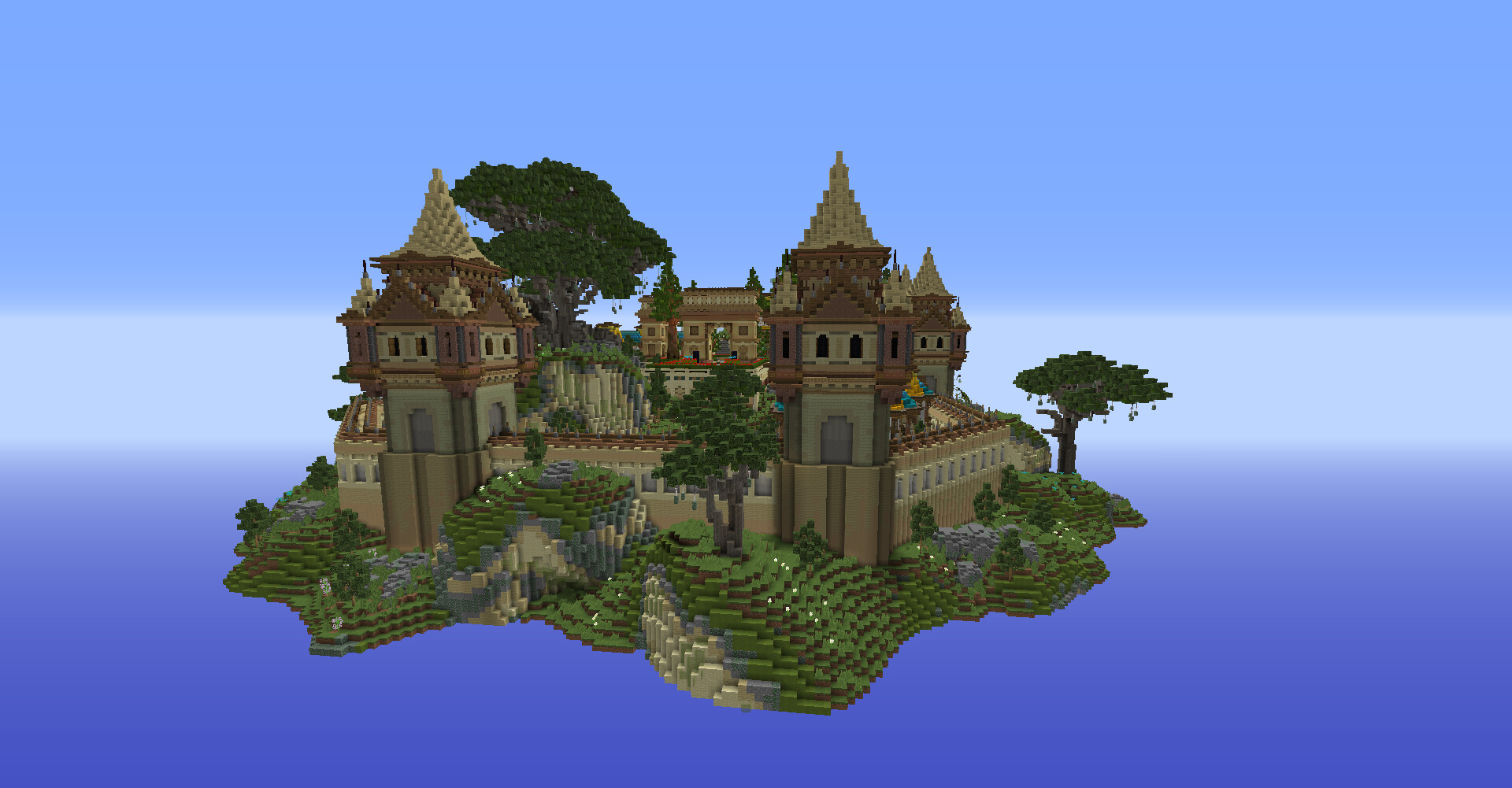 Survival spawn ~ [300х300] Minecraft Map