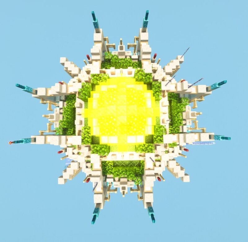 Art Deco Skyscraper I The Pointer Building I Download Minecraft Map