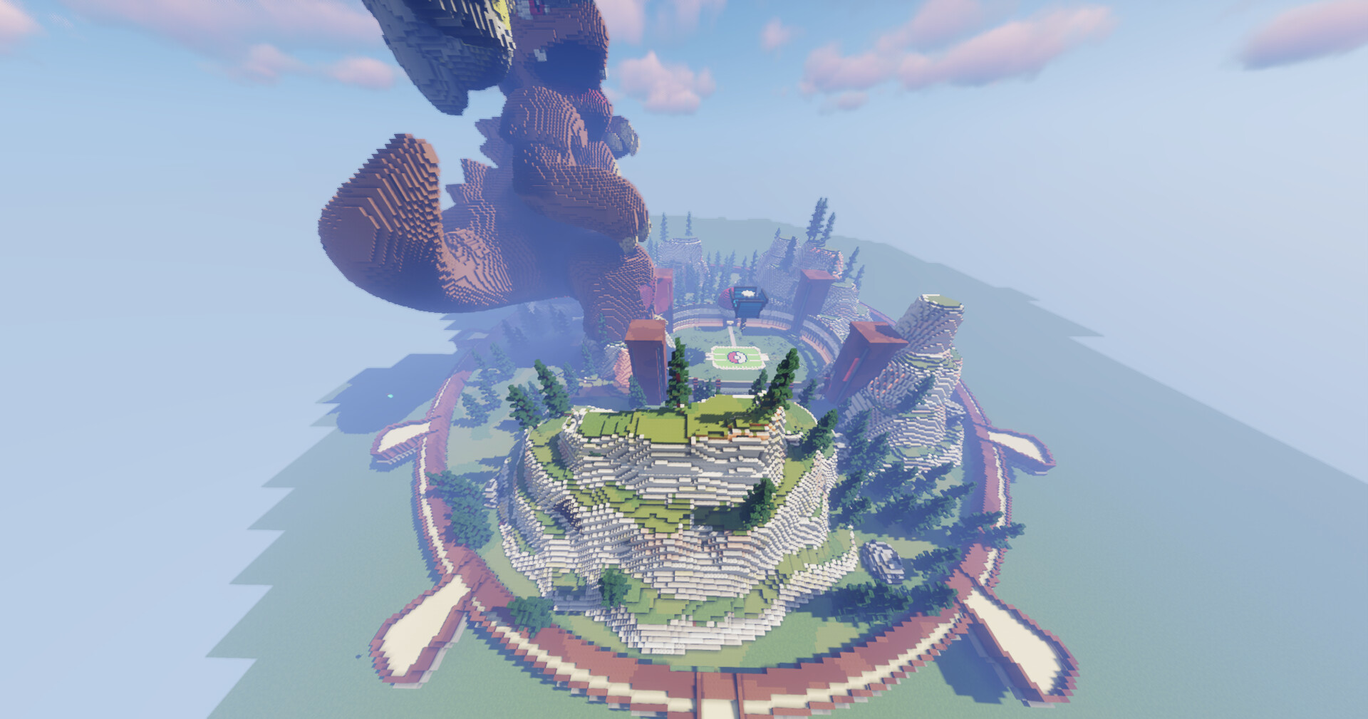 Pokemon Normal Gym 1.16.5 links in description Minecraft Map