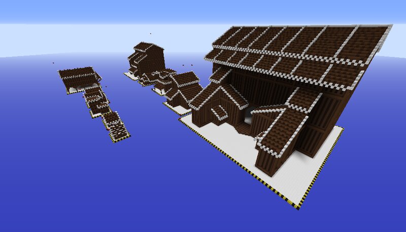 Candy houses Minecraft Map
