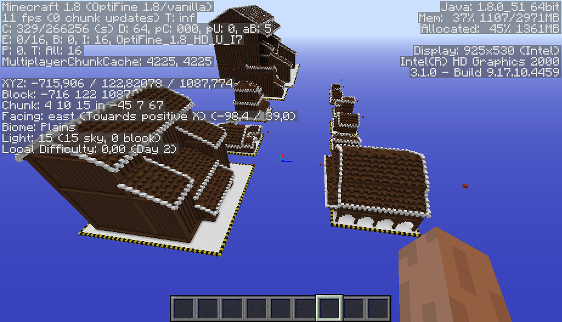 Candy houses Minecraft Map