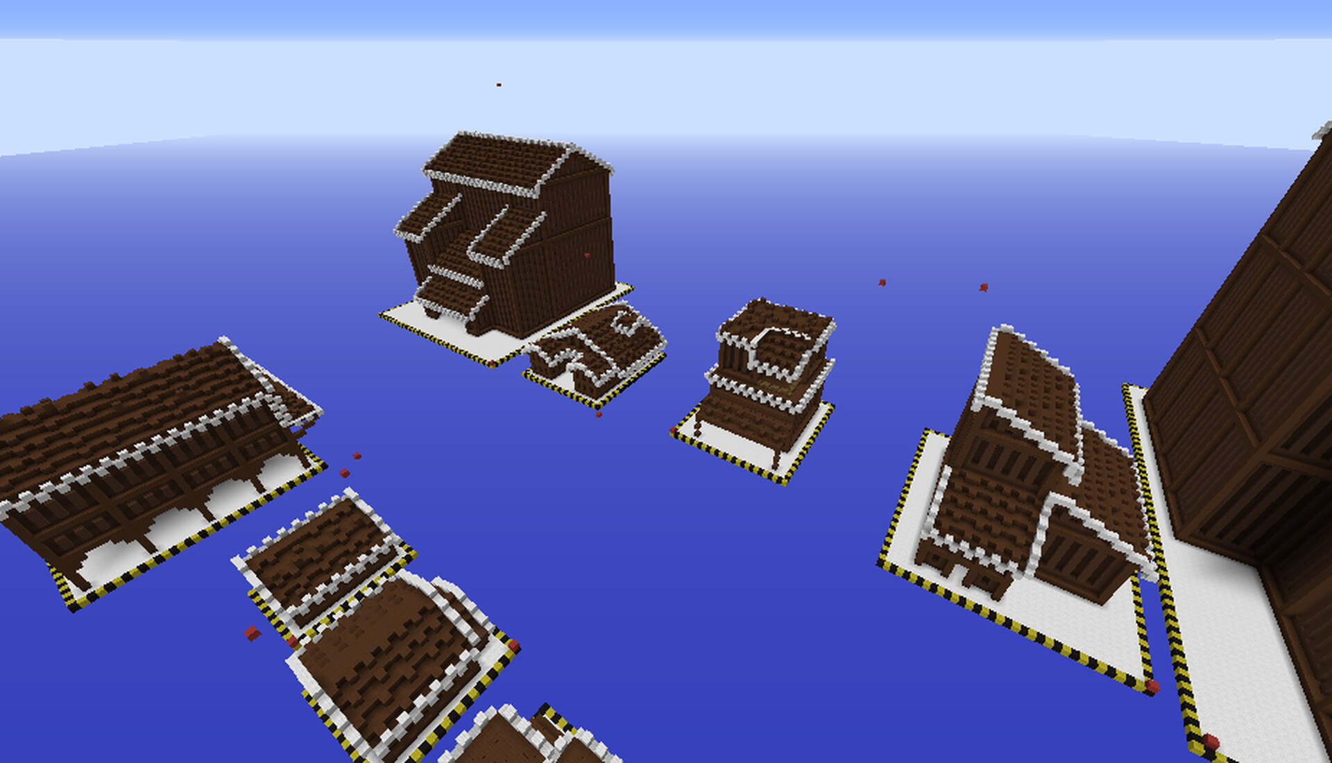 Candy houses Minecraft Map
