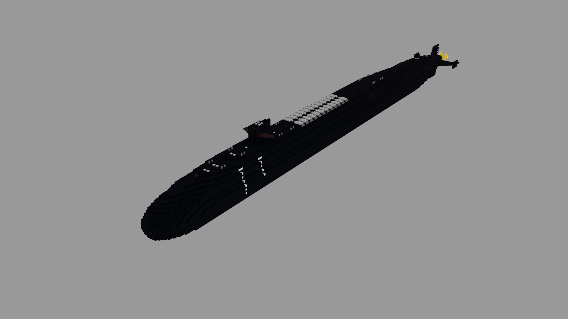 Ohio Class Submarine / 2:1 Scale Minecraft Map