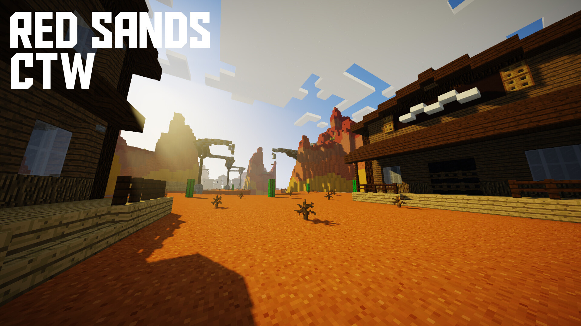 (1.8.9)(Capture The Wool) Red Sands Minecraft Map