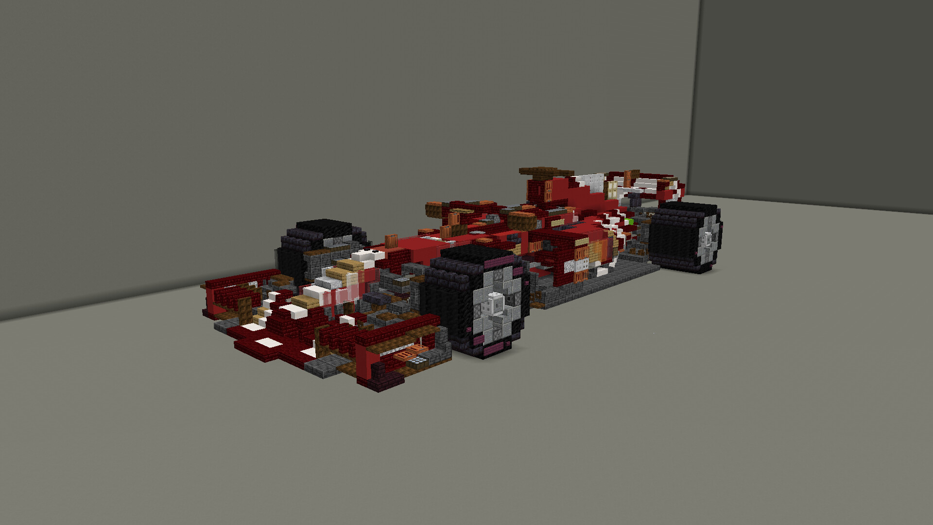Ferrari 2018 F1 Car SF71H 10:1 Scale Minecraft Map