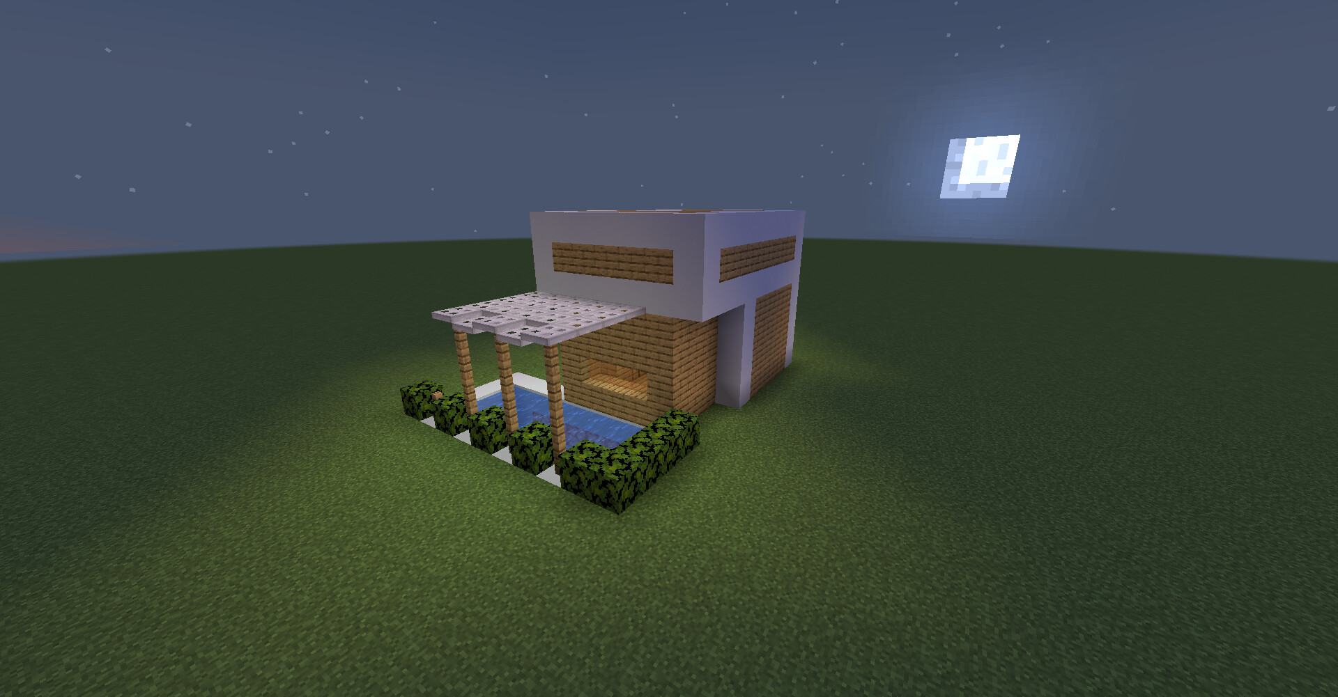 Minecraft Smallest Modern House Minecraft Map