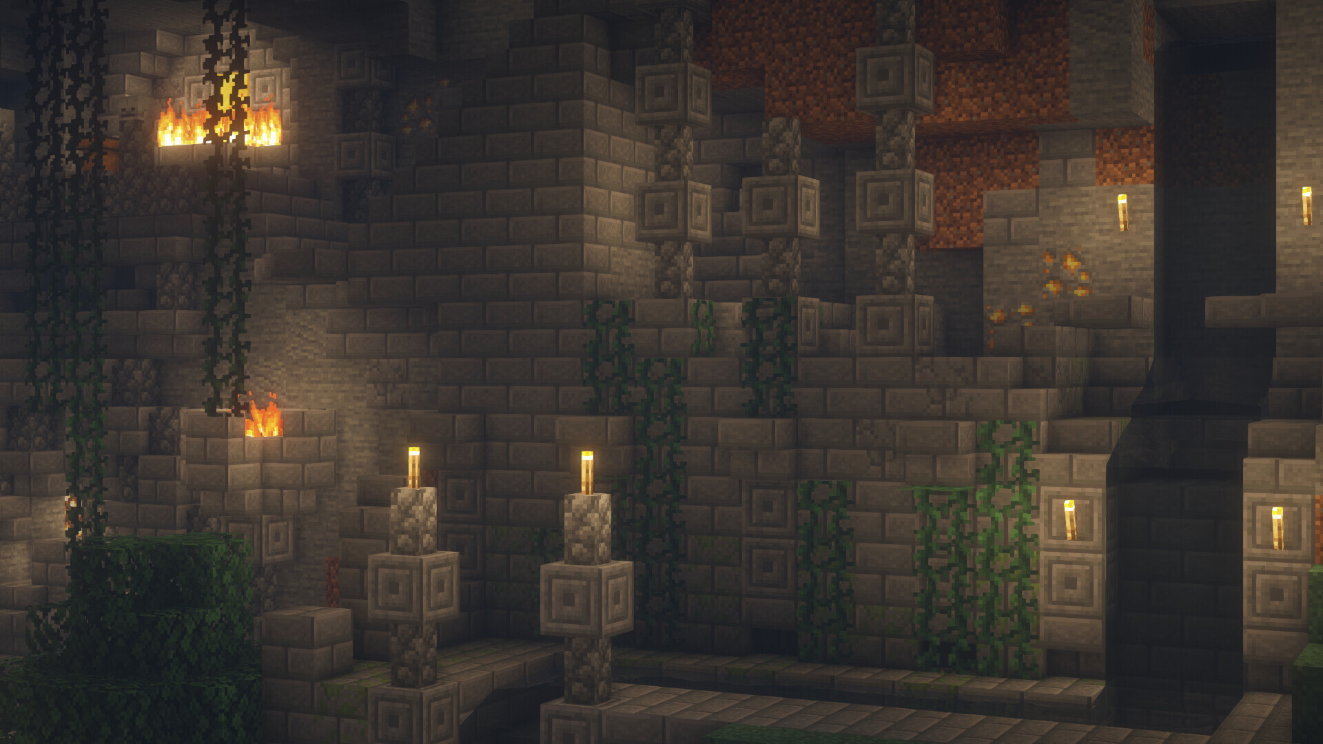 Minecraft Battle Mode: Cavern Small Download - (Bedrock) Minecraft Map