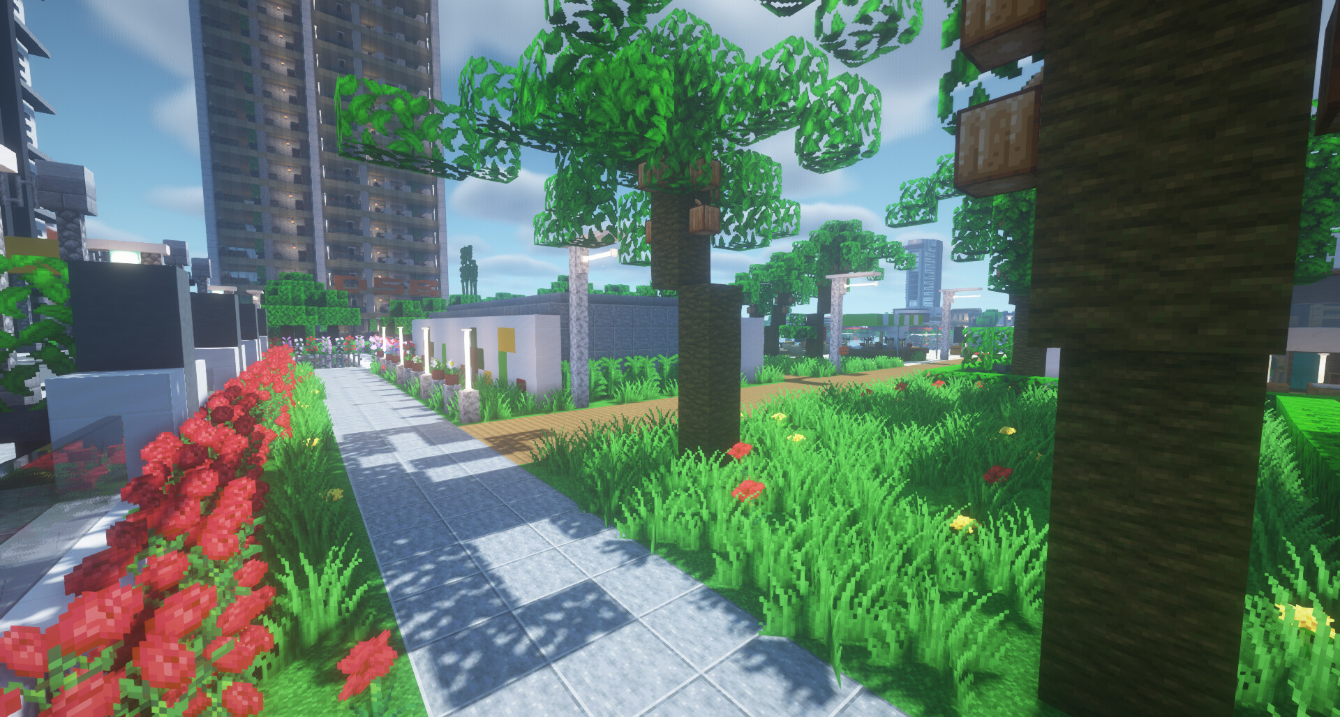 NLC beach promenade - Dawnbeach NLC | by ArcturusPhoenix Minecraft Map
