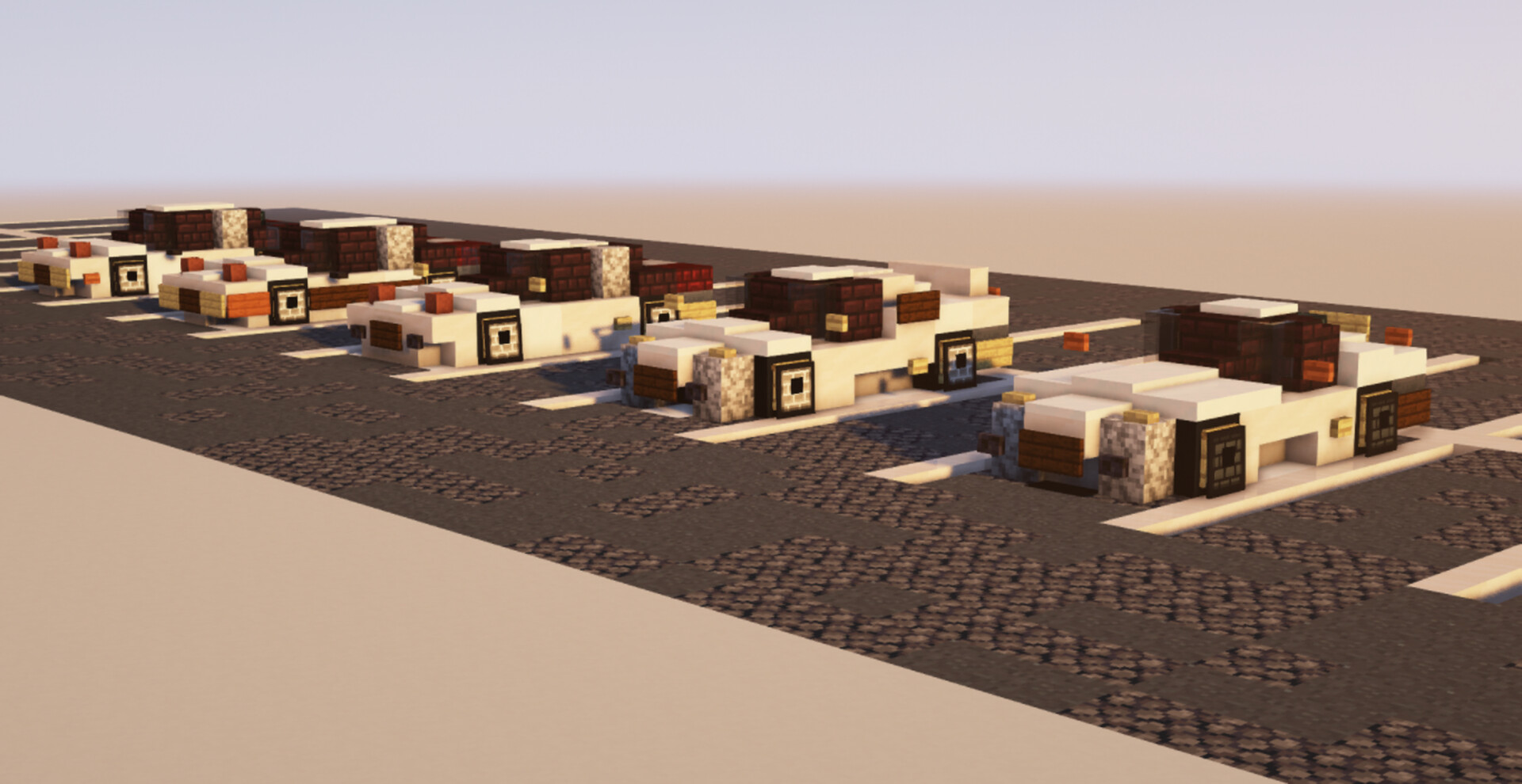 1.5:1 Scale All 5 Toyota Supra Sports Car Generations Minecraft Map