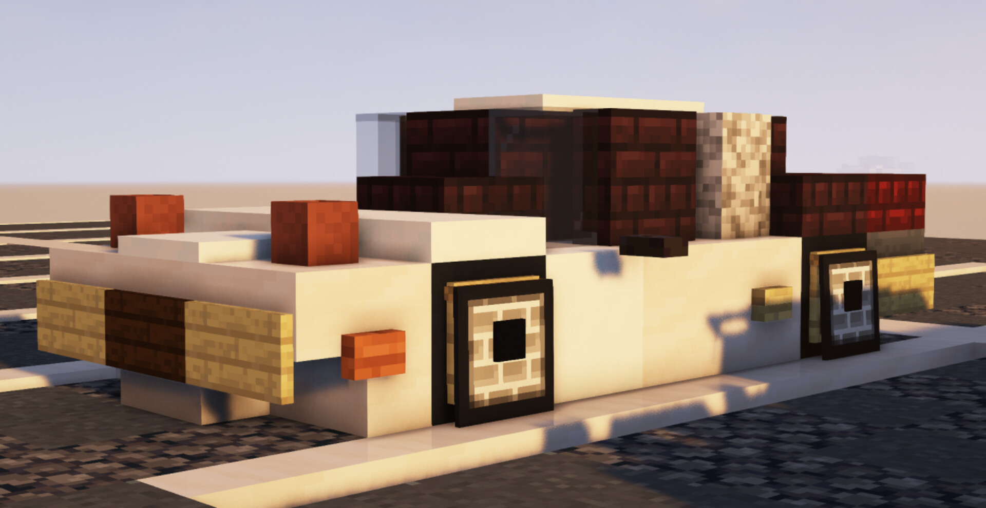 1.5:1 Scale All 5 Toyota Supra Sports Car Generations Minecraft Map