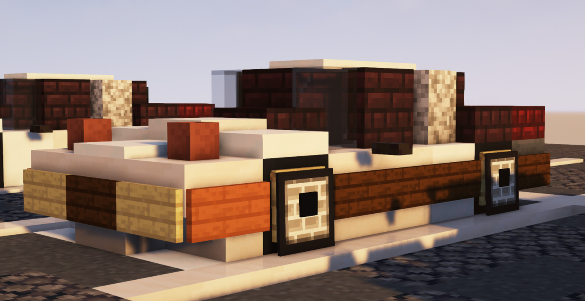 1.5:1 Scale All 5 Toyota Supra Sports Car Generations Minecraft Map