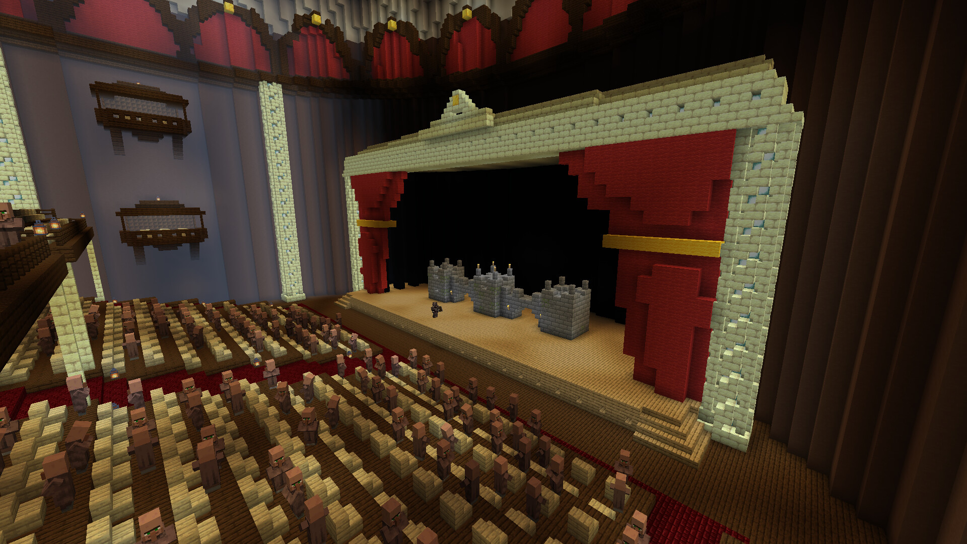 Minecraft Theatre for AoT Minecraft Map