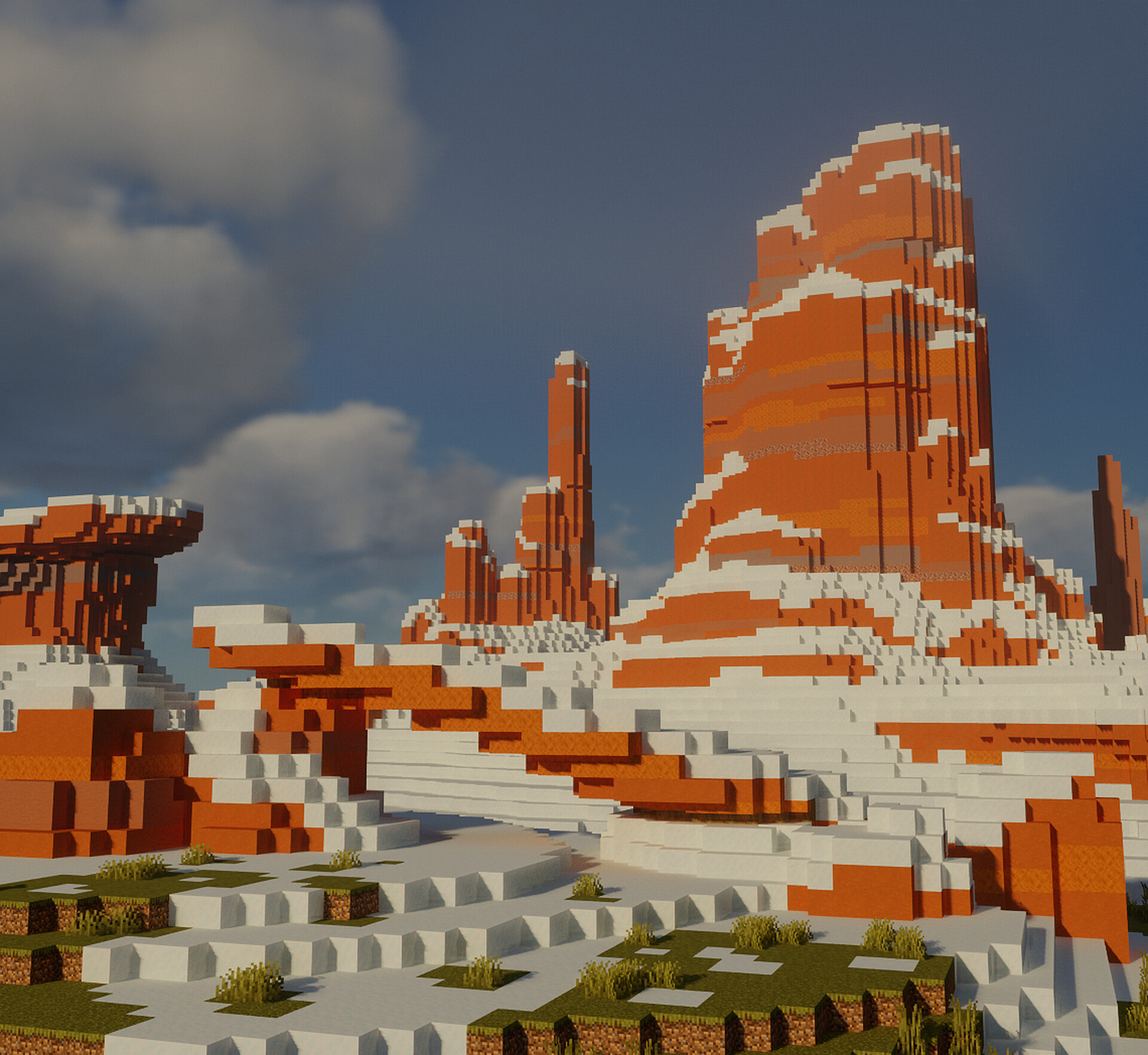 Red Mountains Minecraft Map