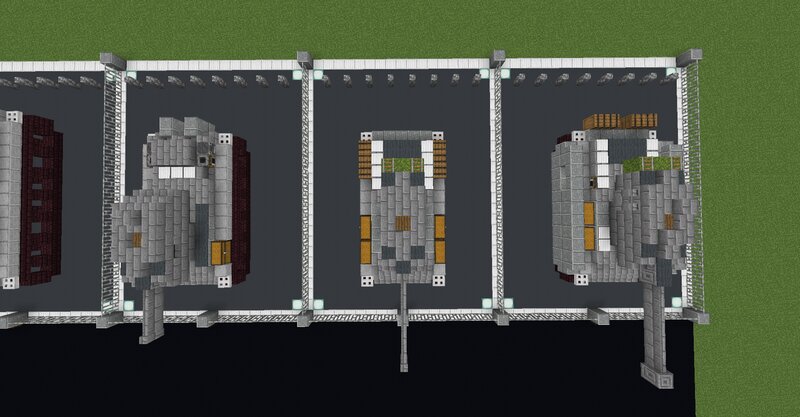 A large set of tanks Minecraft Map