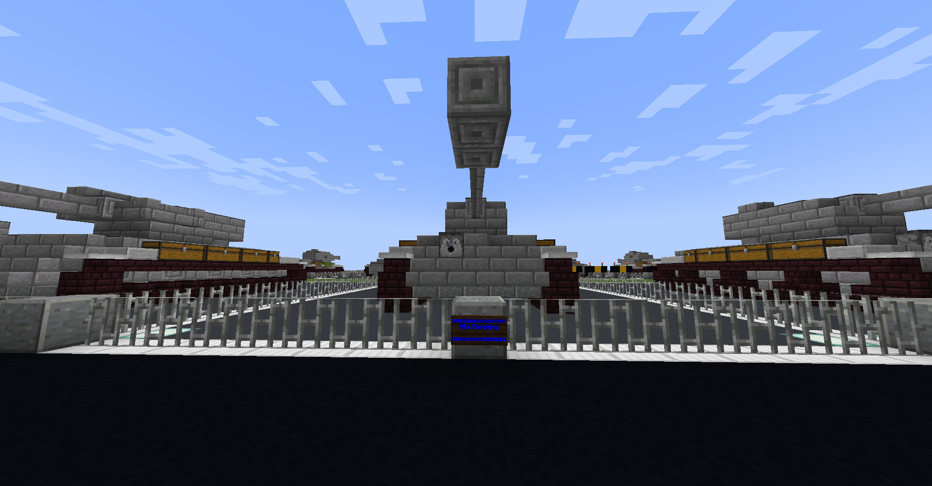 A large set of tanks Minecraft Map