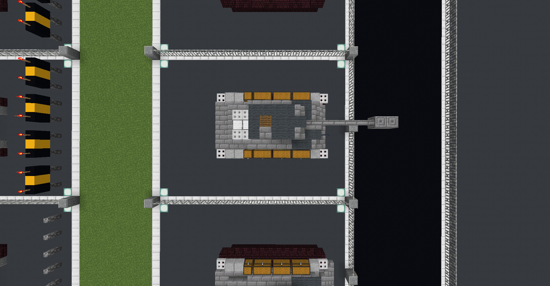 A large set of tanks Minecraft Map