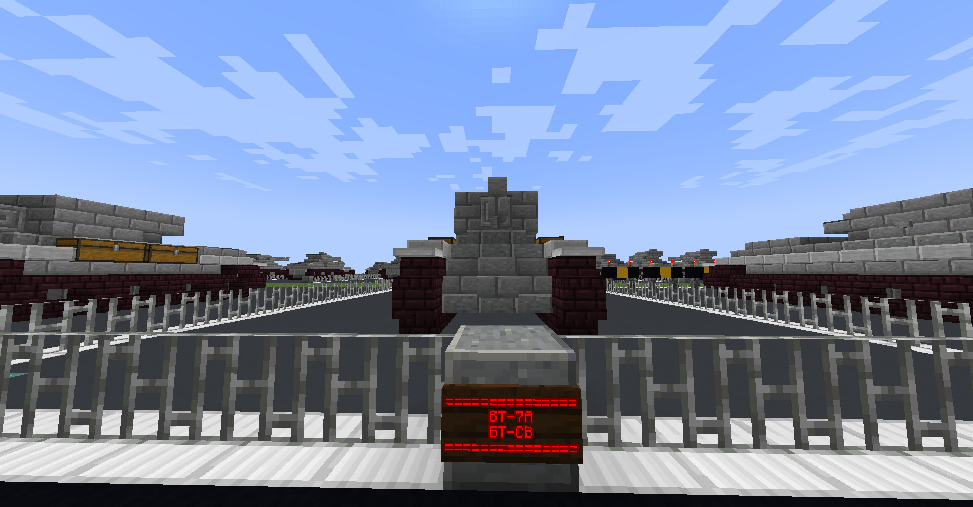 A large set of tanks Minecraft Map