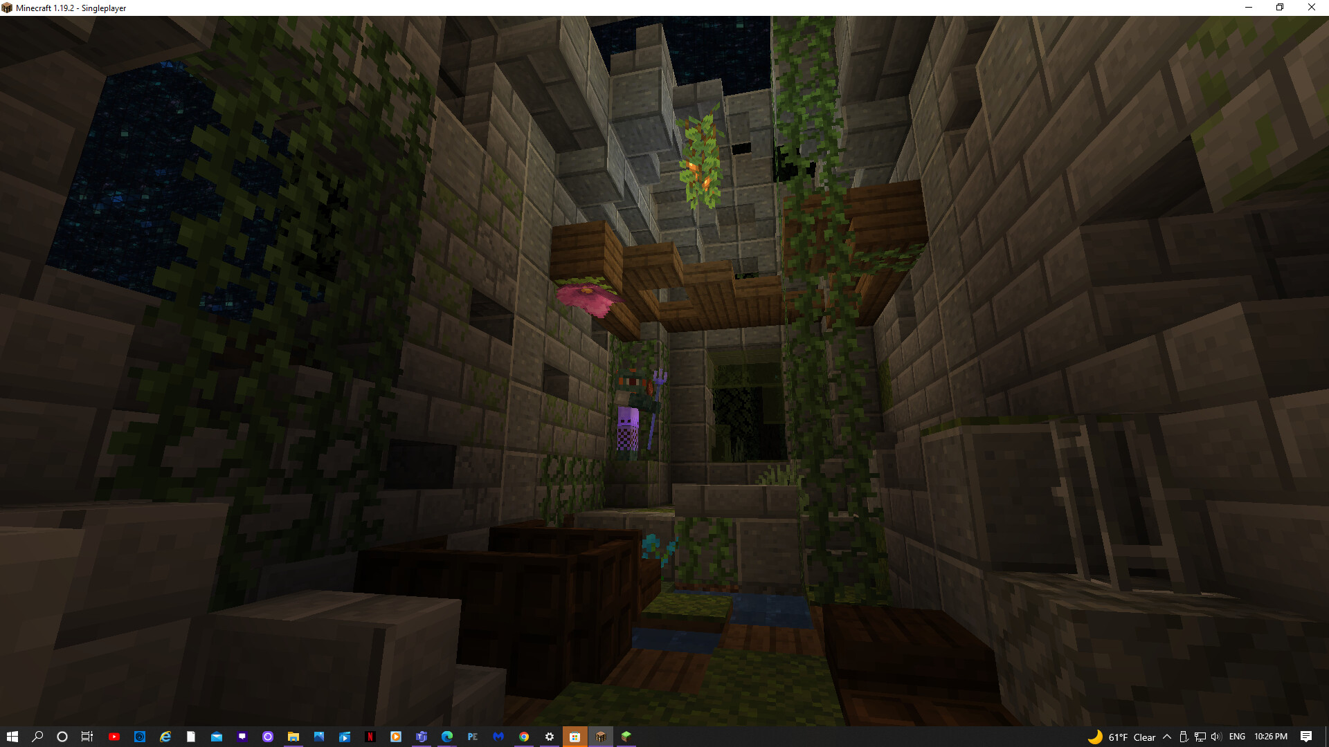 The Overgrown Sanctuary Minecraft Map