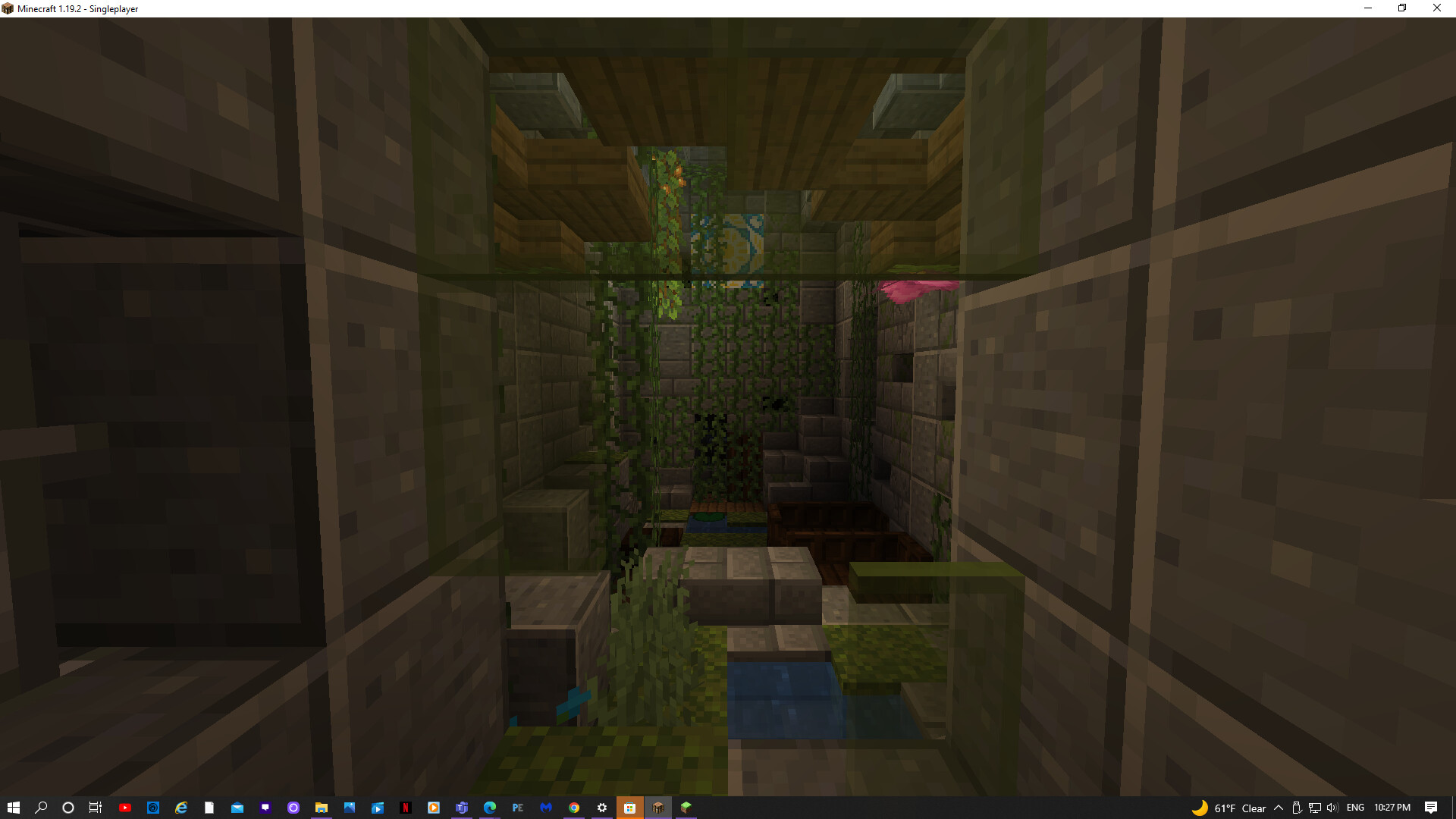 The Overgrown Sanctuary Minecraft Map