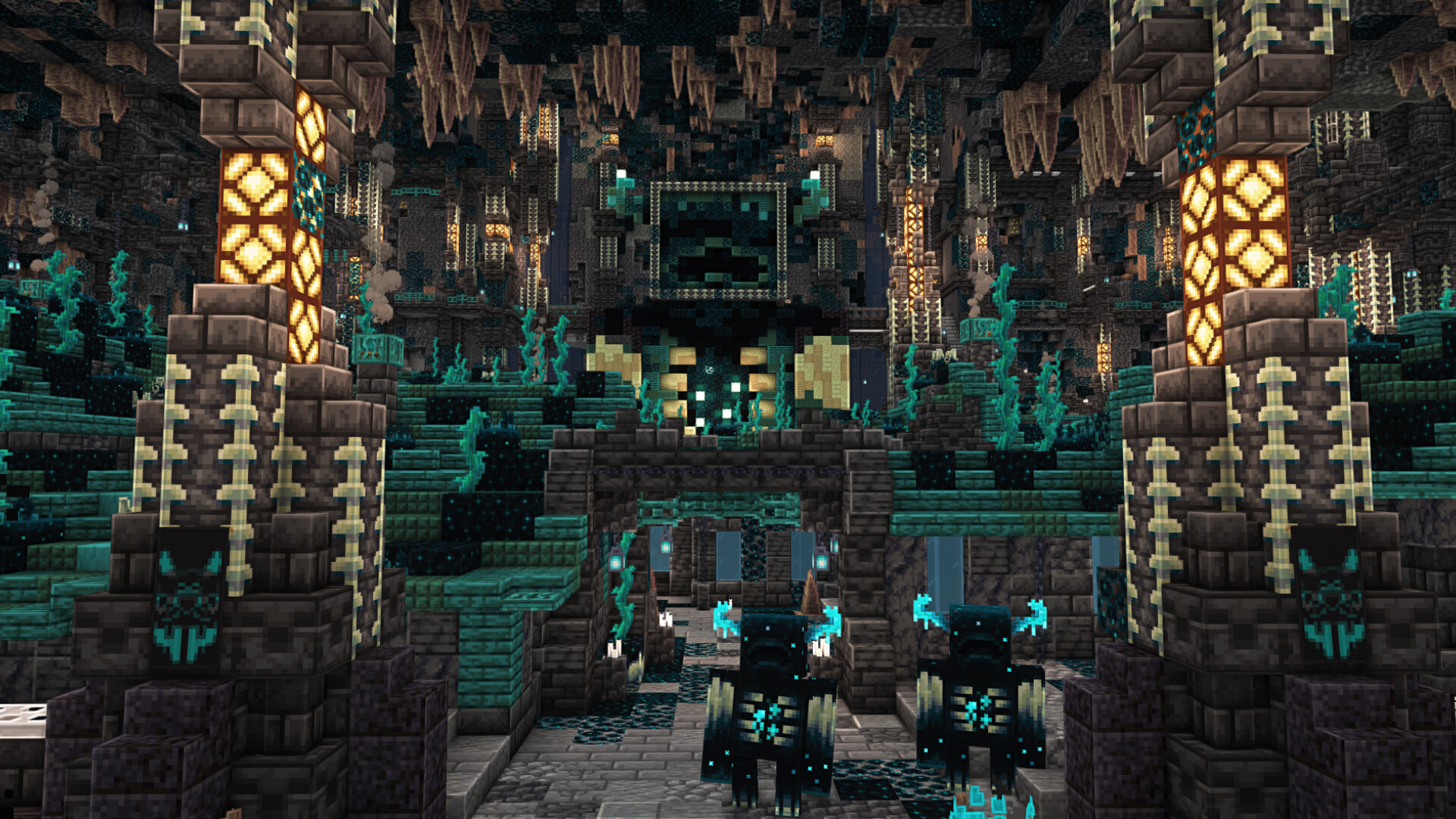 Deep Dark City Transformation - Adventure Map Minecraft Map