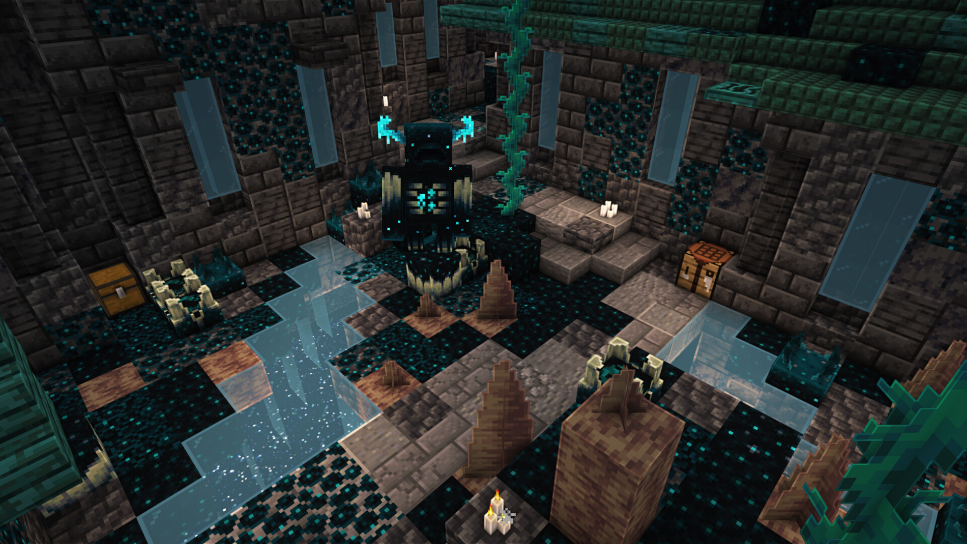 Deep Dark City Transformation - Adventure Map Minecraft Map