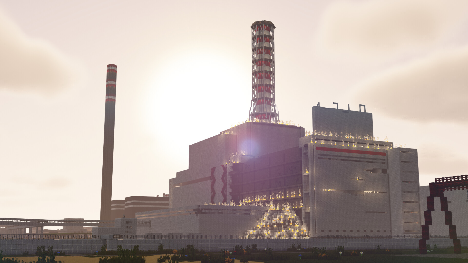 The exploded CNPP Minecraft Map