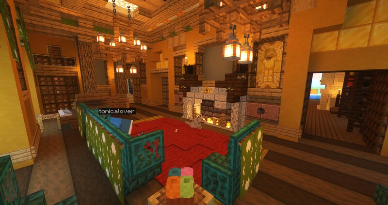 Marble House and Estate Minecraft Map