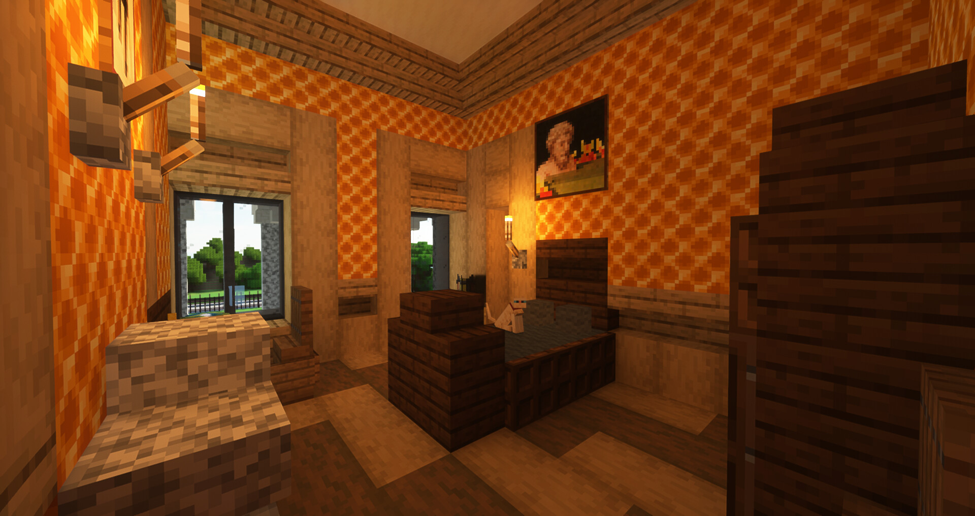 Marble House and Estate Minecraft Map