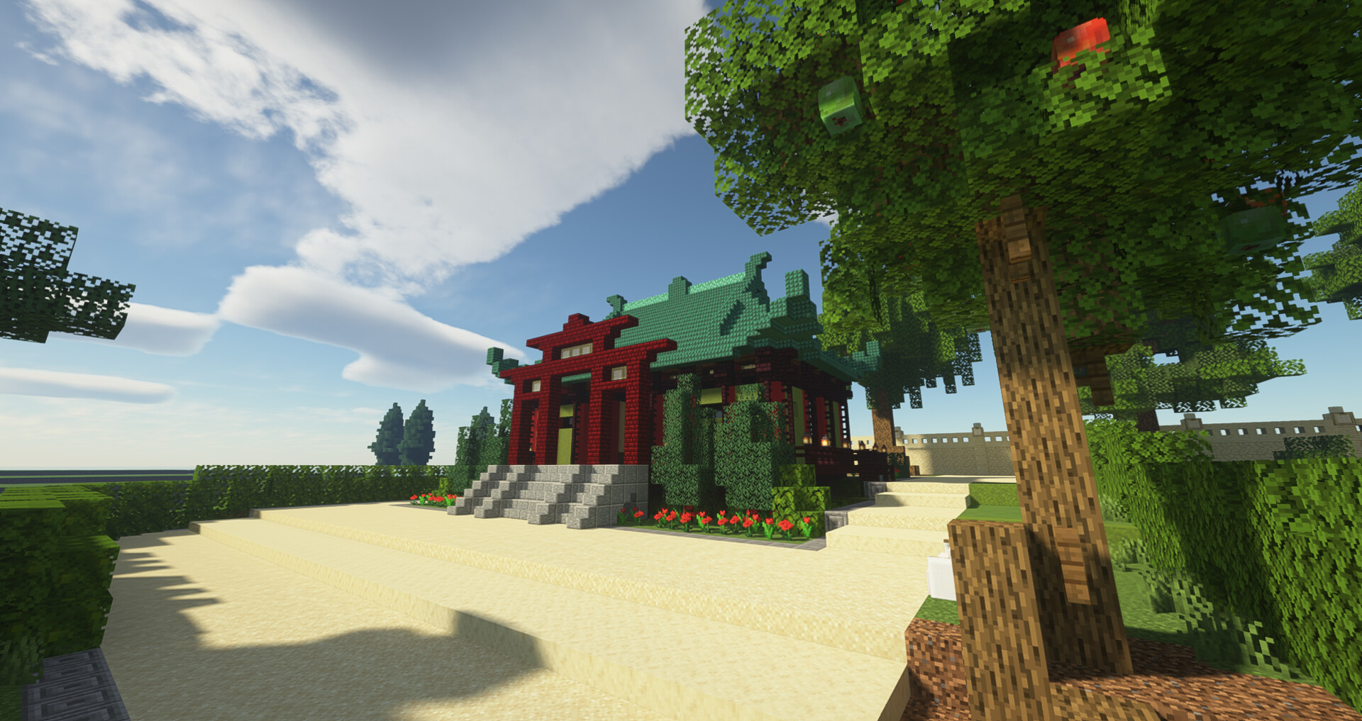 Marble House and Estate Minecraft Map