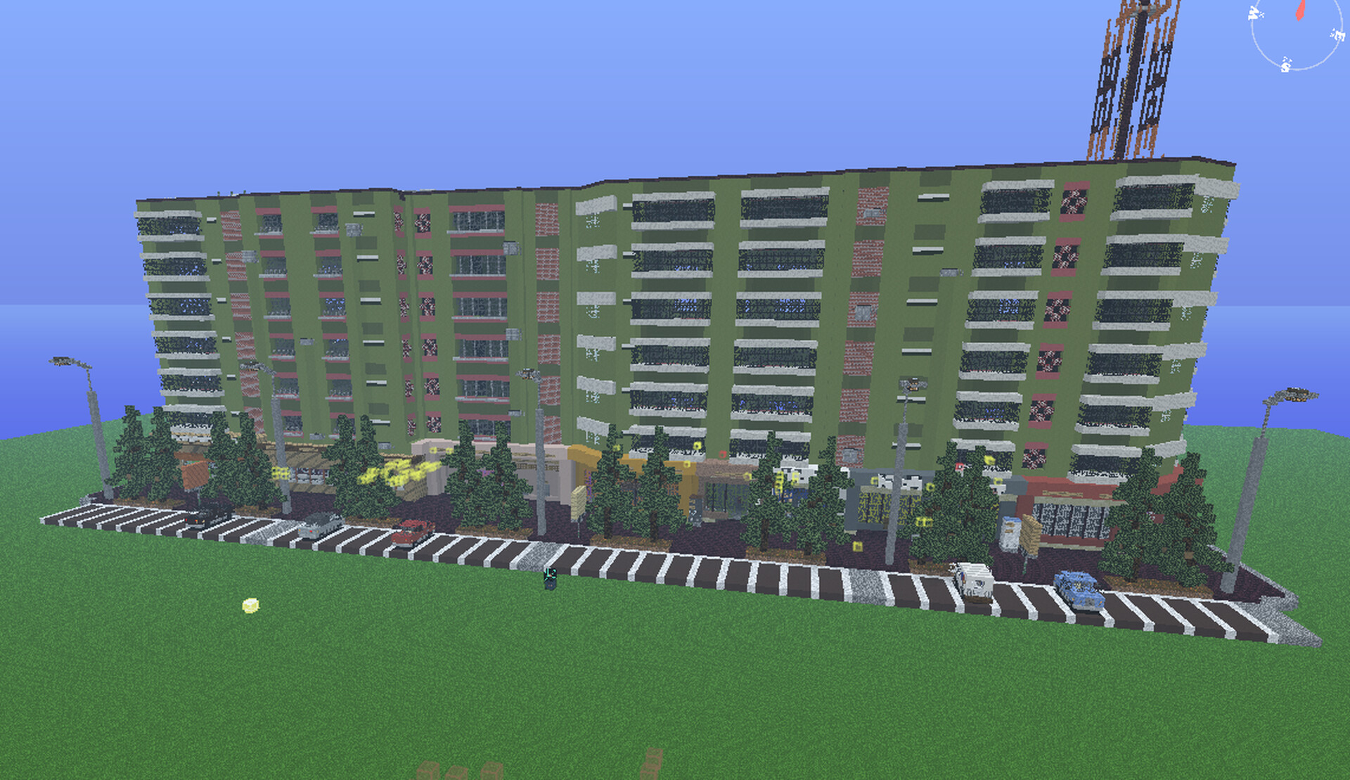 Comercial Residence Apartments Type 6 by Anderbest Minecraft Map