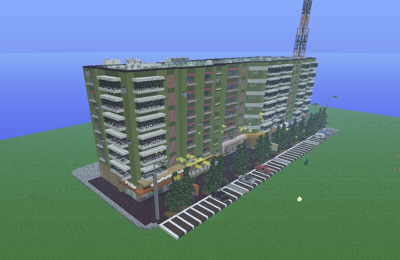 Comercial Residence Apartments Type 6 by Anderbest Minecraft Map