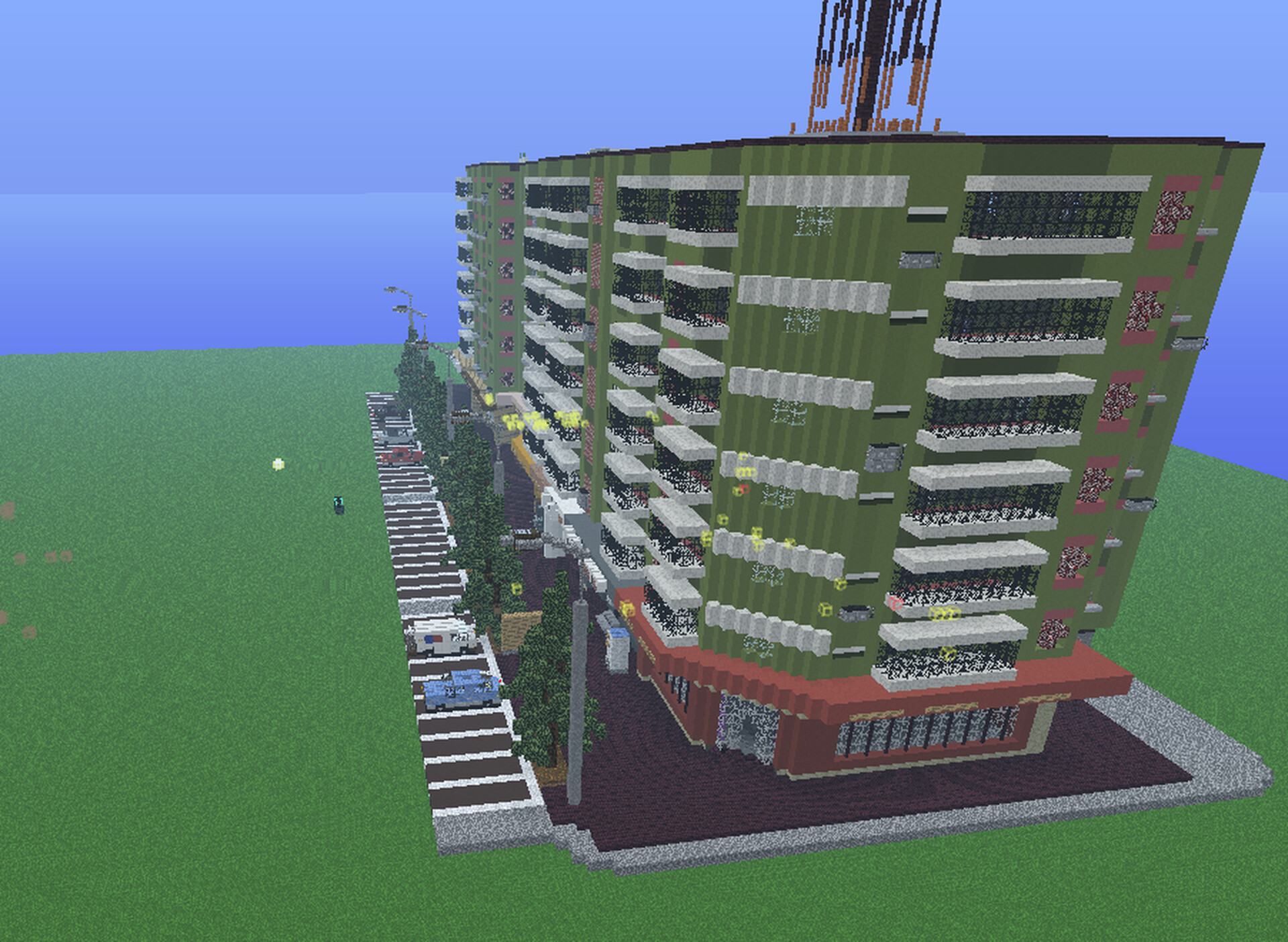 Comercial Residence Apartments Type 6 by Anderbest Minecraft Map