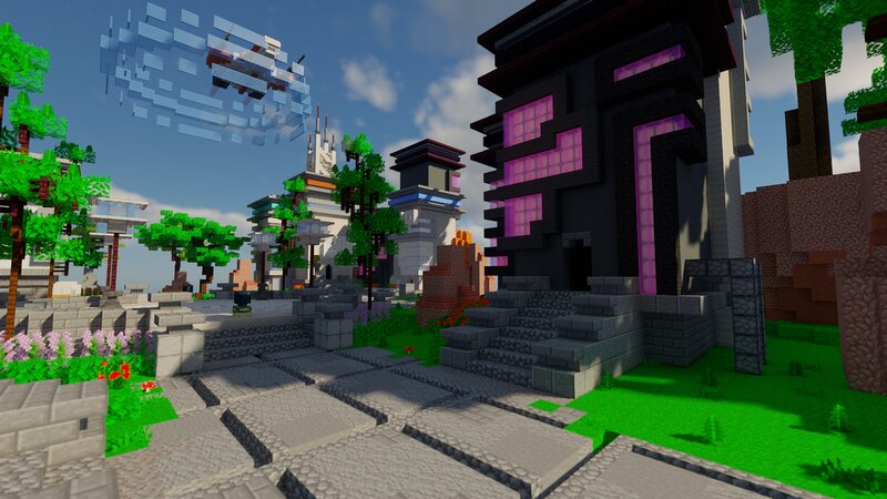 Spawn HCF Sci-fi 1.8 - 1.17 Minecraft Map