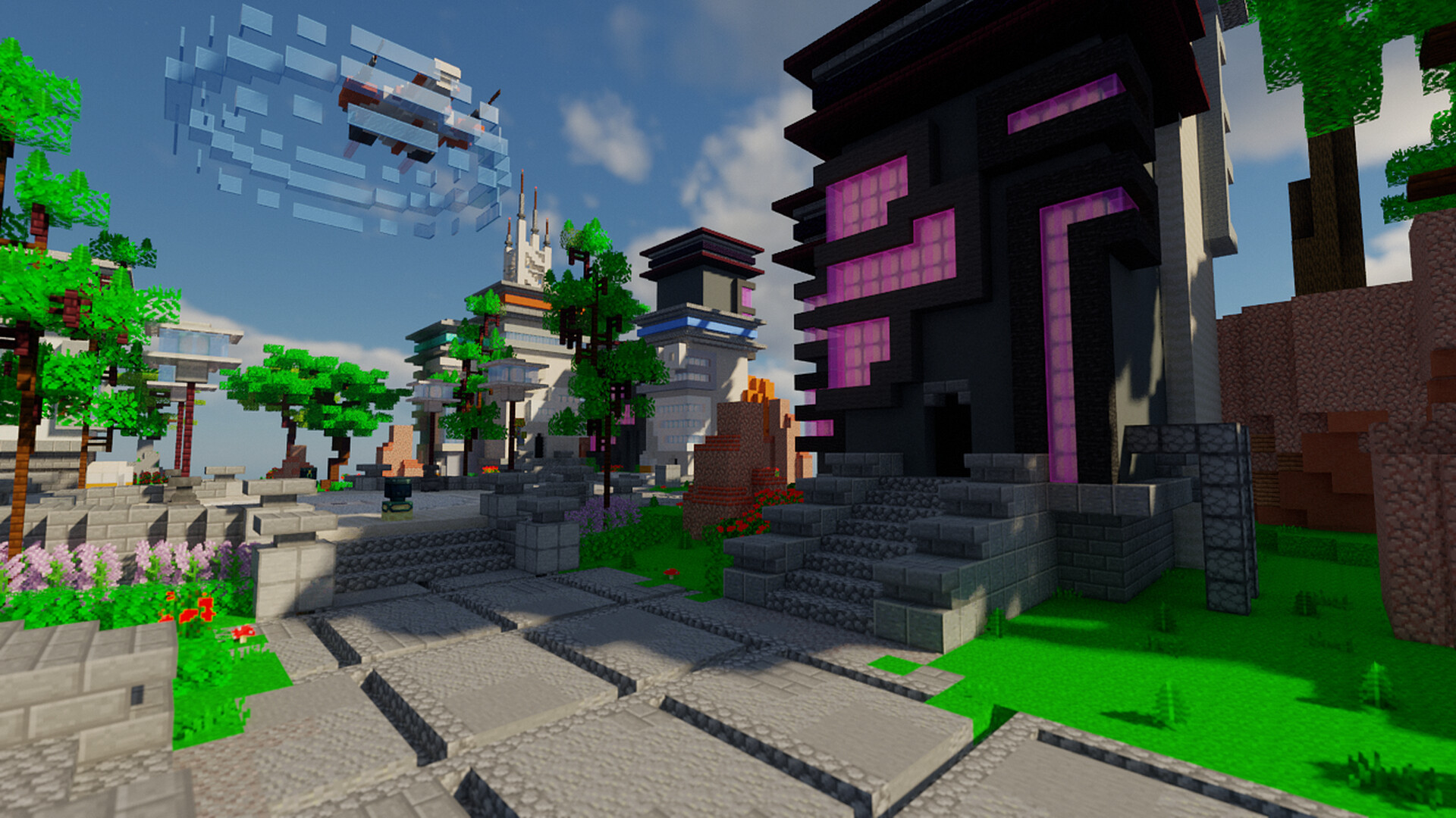 Spawn HCF Sci-fi 1.8 - 1.17 Minecraft Map