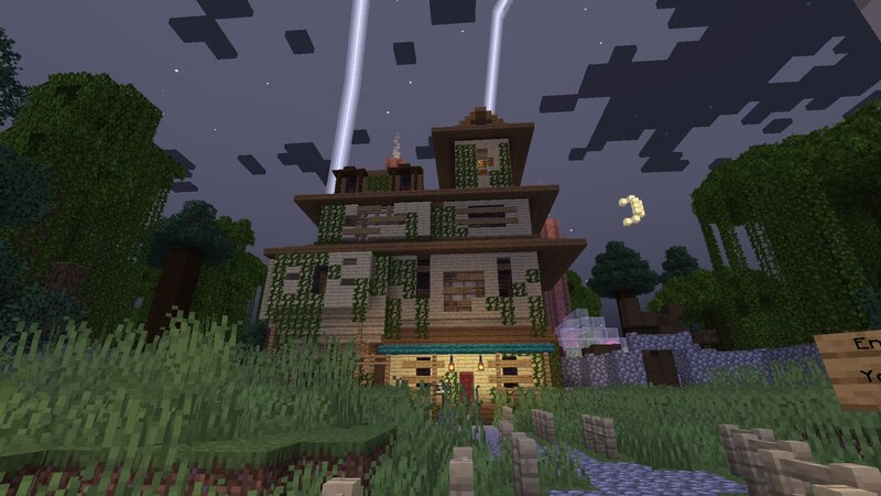 I Spy Spooky Mansion Minecraft Map