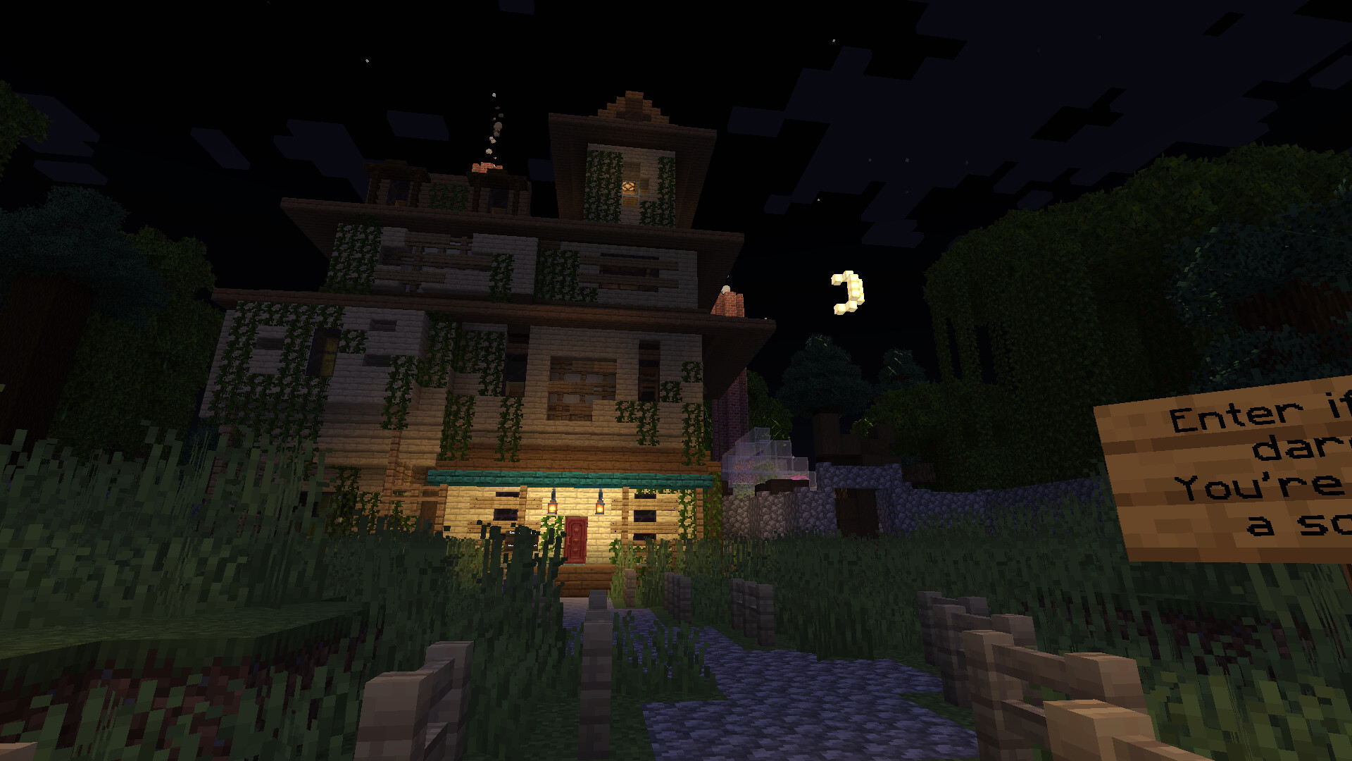I Spy Spooky Mansion Minecraft Map