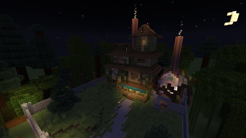 I Spy Spooky Mansion Minecraft Map