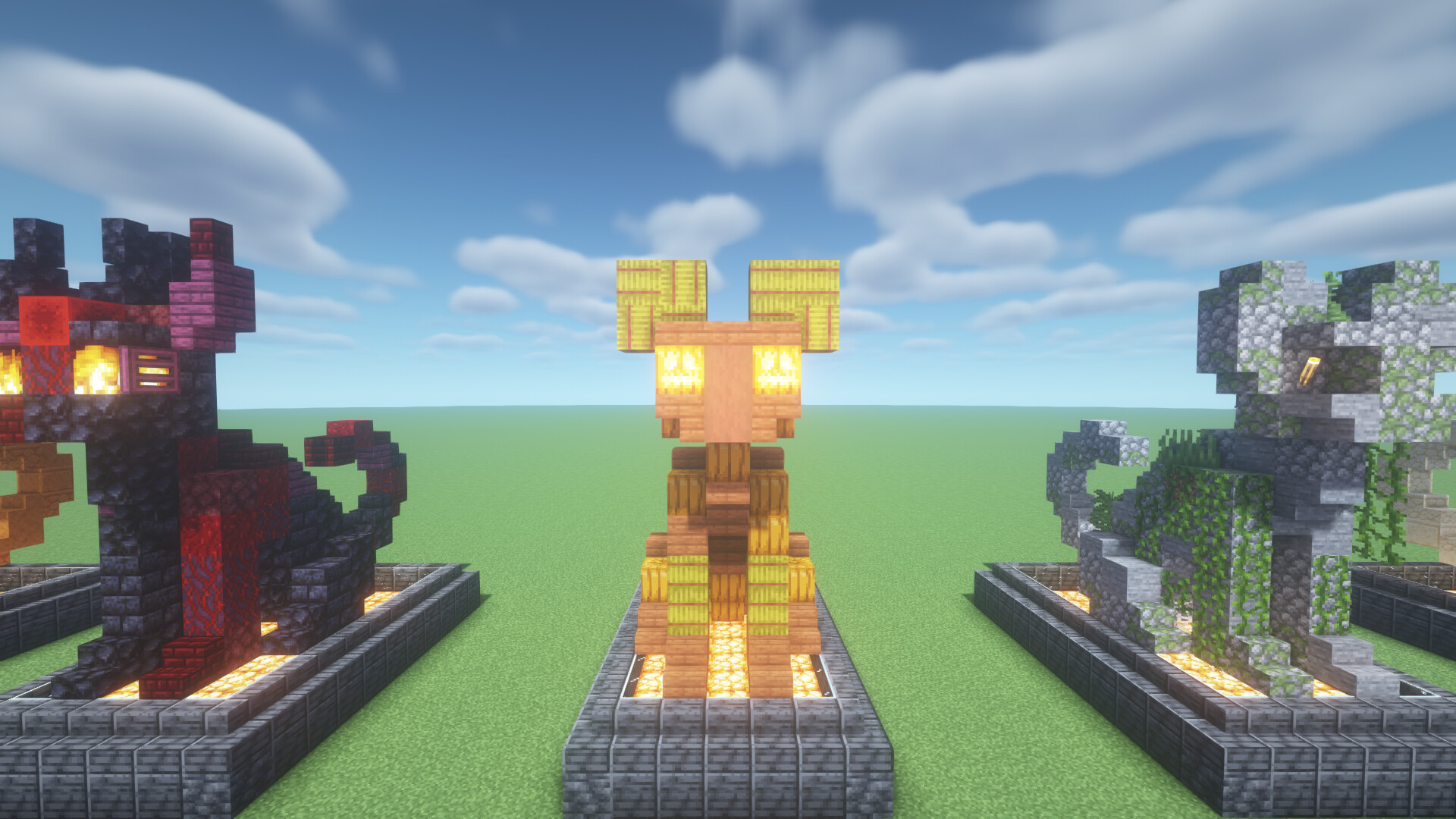 Minecraft Cat Statues Minecraft Map