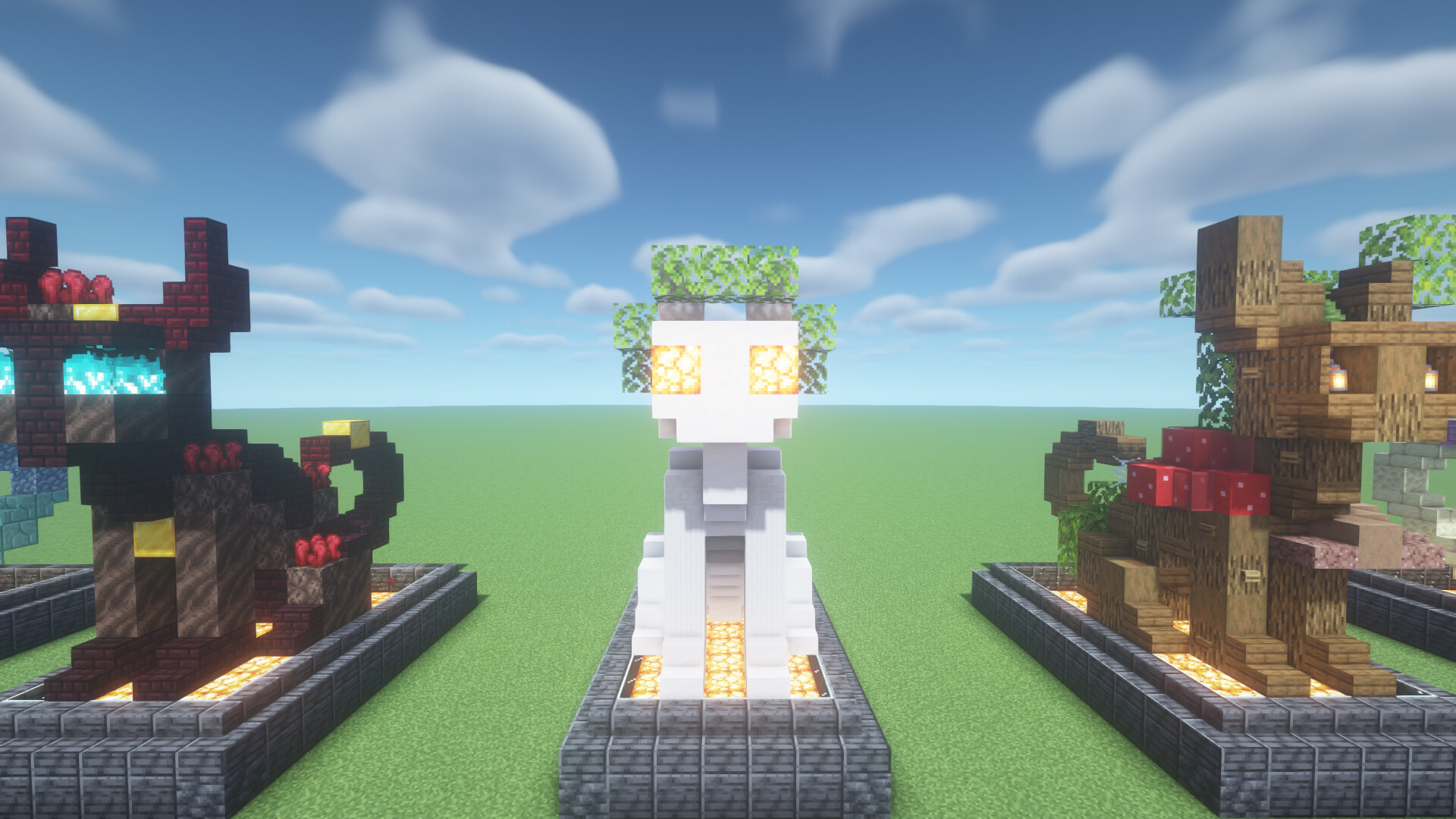 Minecraft Cat Statues Minecraft Map