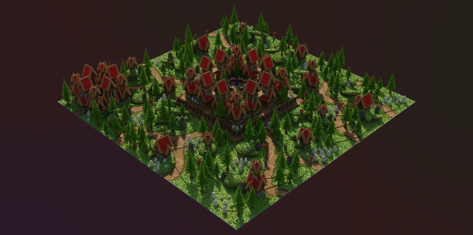 Waffle - Faction Spawn Minecraft Map