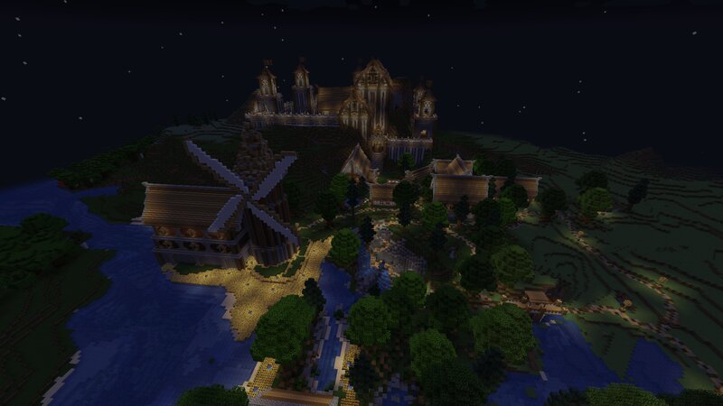 Medieval Fantasy Style Themed Kingdoms and Landscaping World Build ...