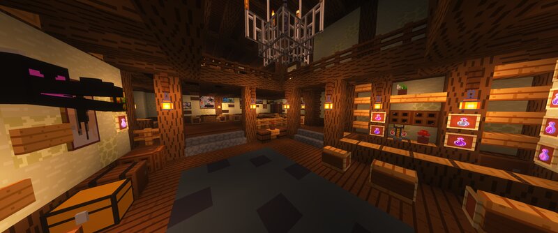 When you sorta build Mondstadt Minecraft Map