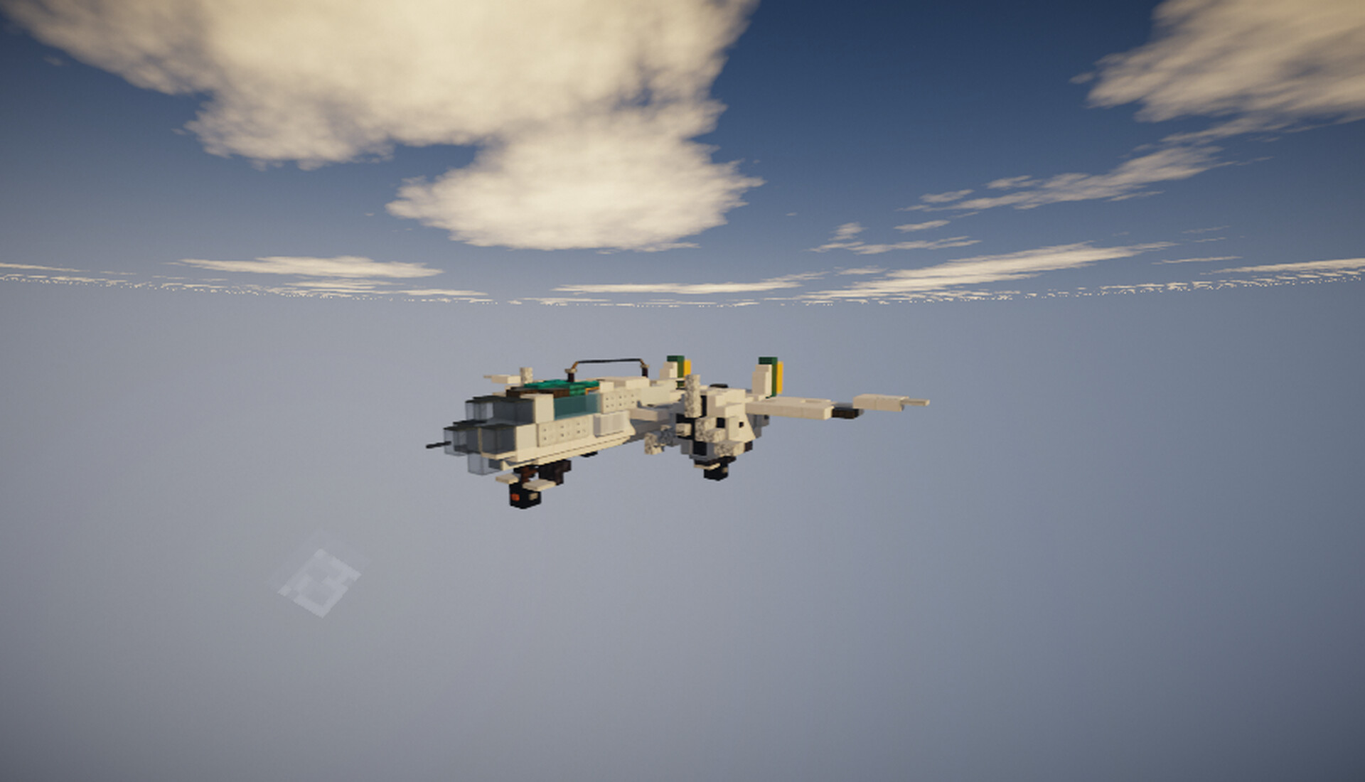 North American B-25J Mitchell 1.5:1 Scale FAB Minecraft Map