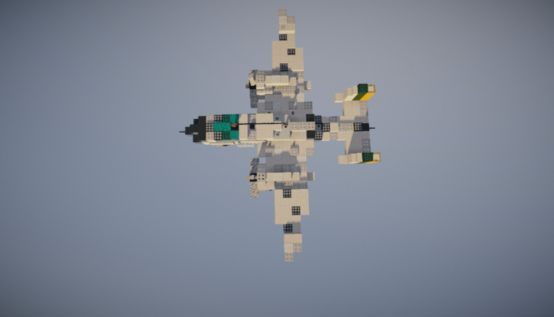 North American B-25J Mitchell 1.5:1 Scale FAB Minecraft Map